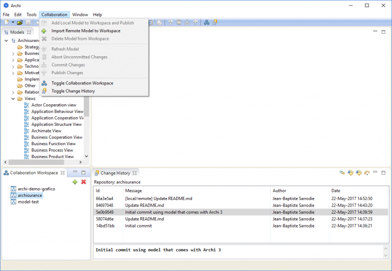 Archi, the ArchiMate Exchange Format, and Repositories – Archi